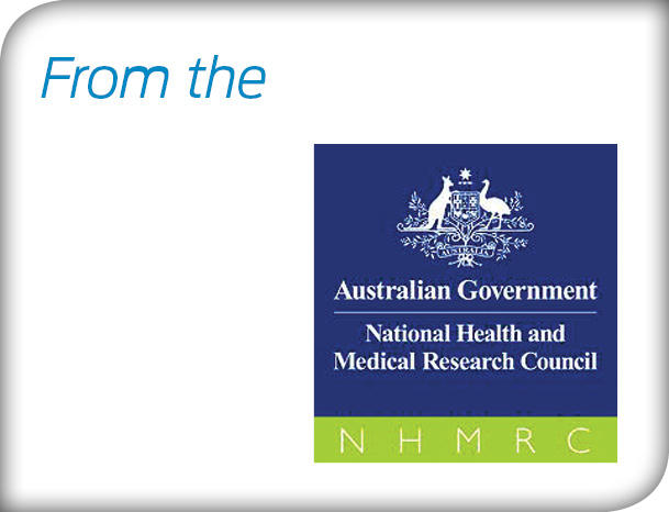 From the NHMRC | The Medical Journal of Australia